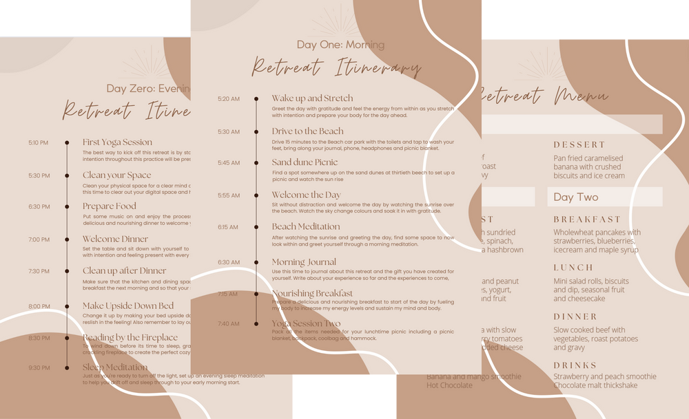 How to plan your own mini-retreat